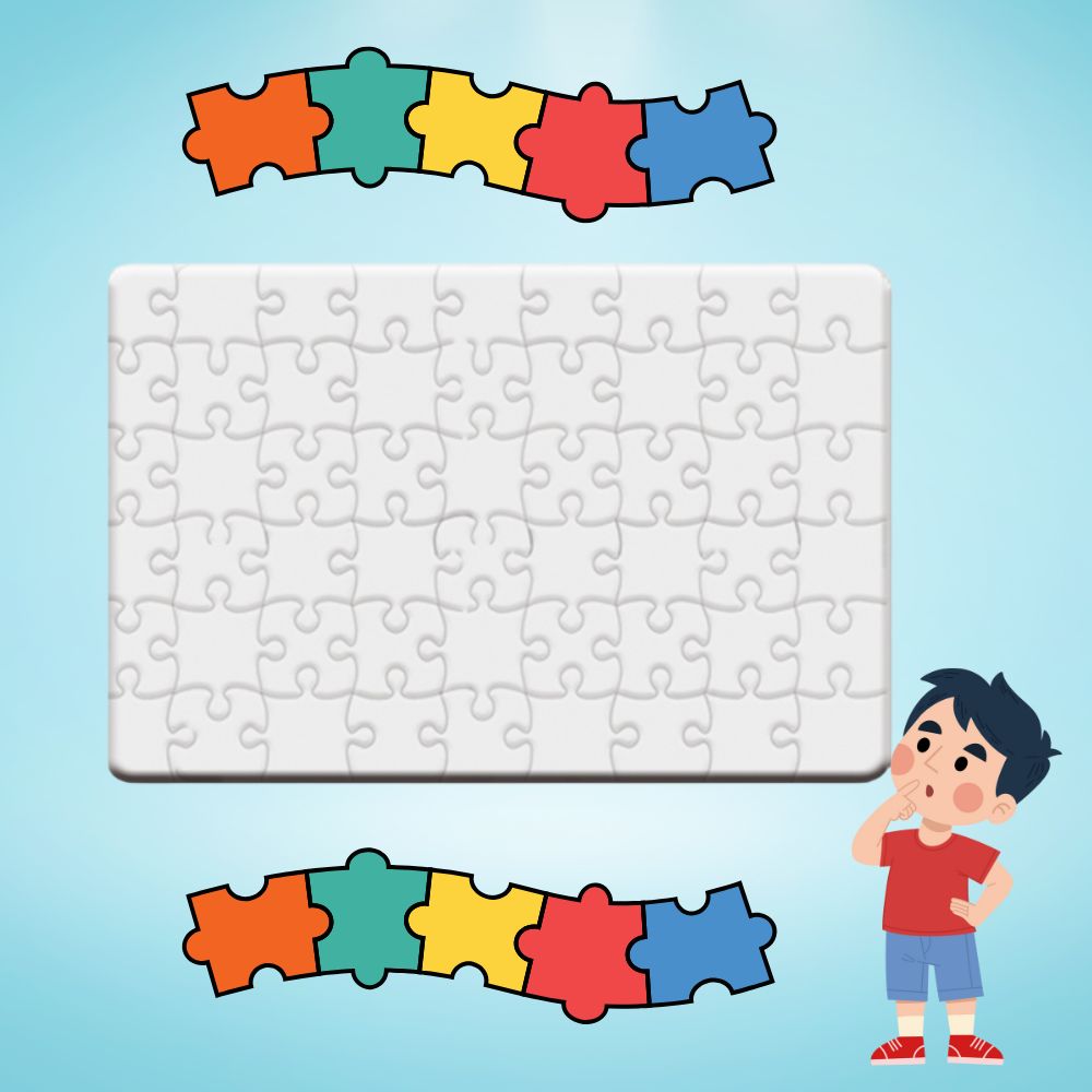 Polymer Jigsaw Puzzle A5 Size - SPC - Sublimation Phone Cases