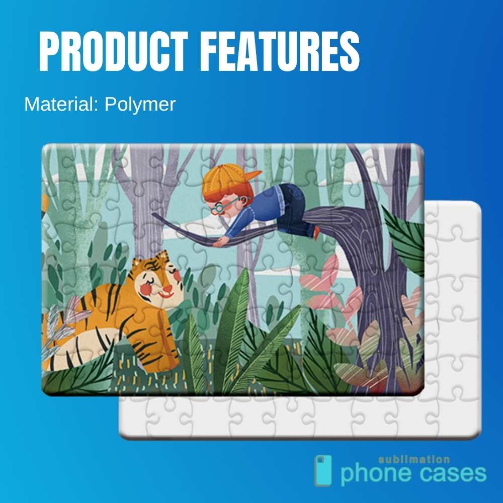Polymer Jigsaw Puzzle A5 Size - SPC - Sublimation Phone Cases
