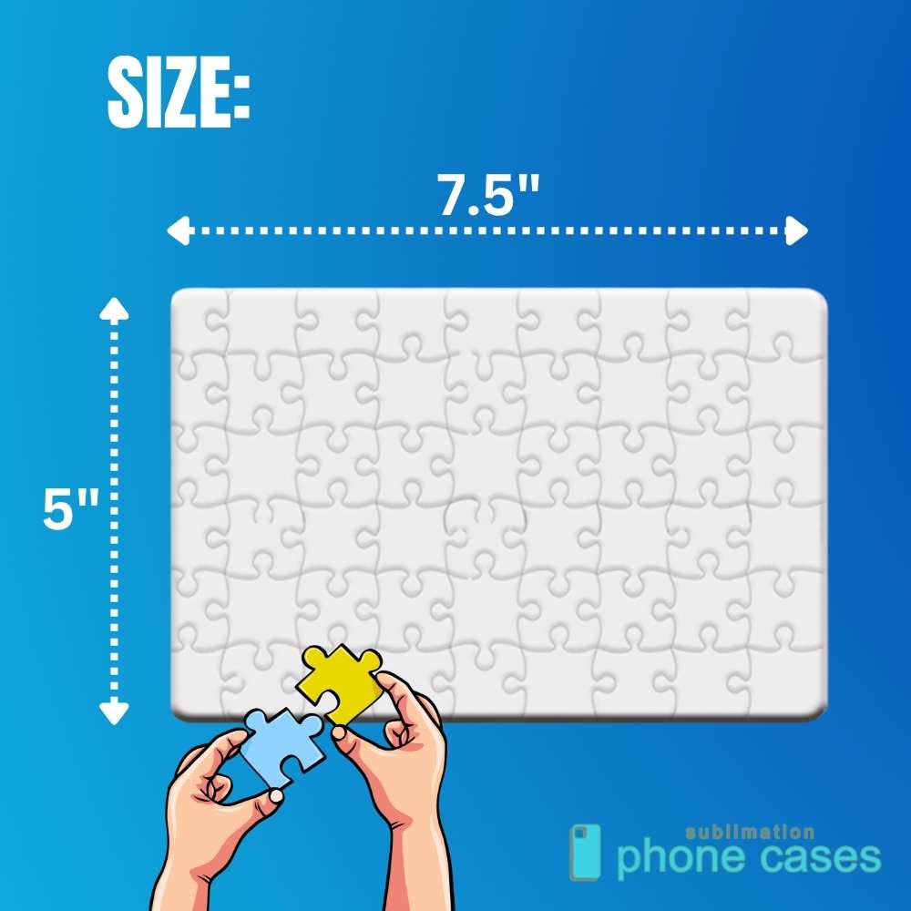 Polymer Jigsaw Puzzle A5 Size - SPC - Sublimation Phone Cases
