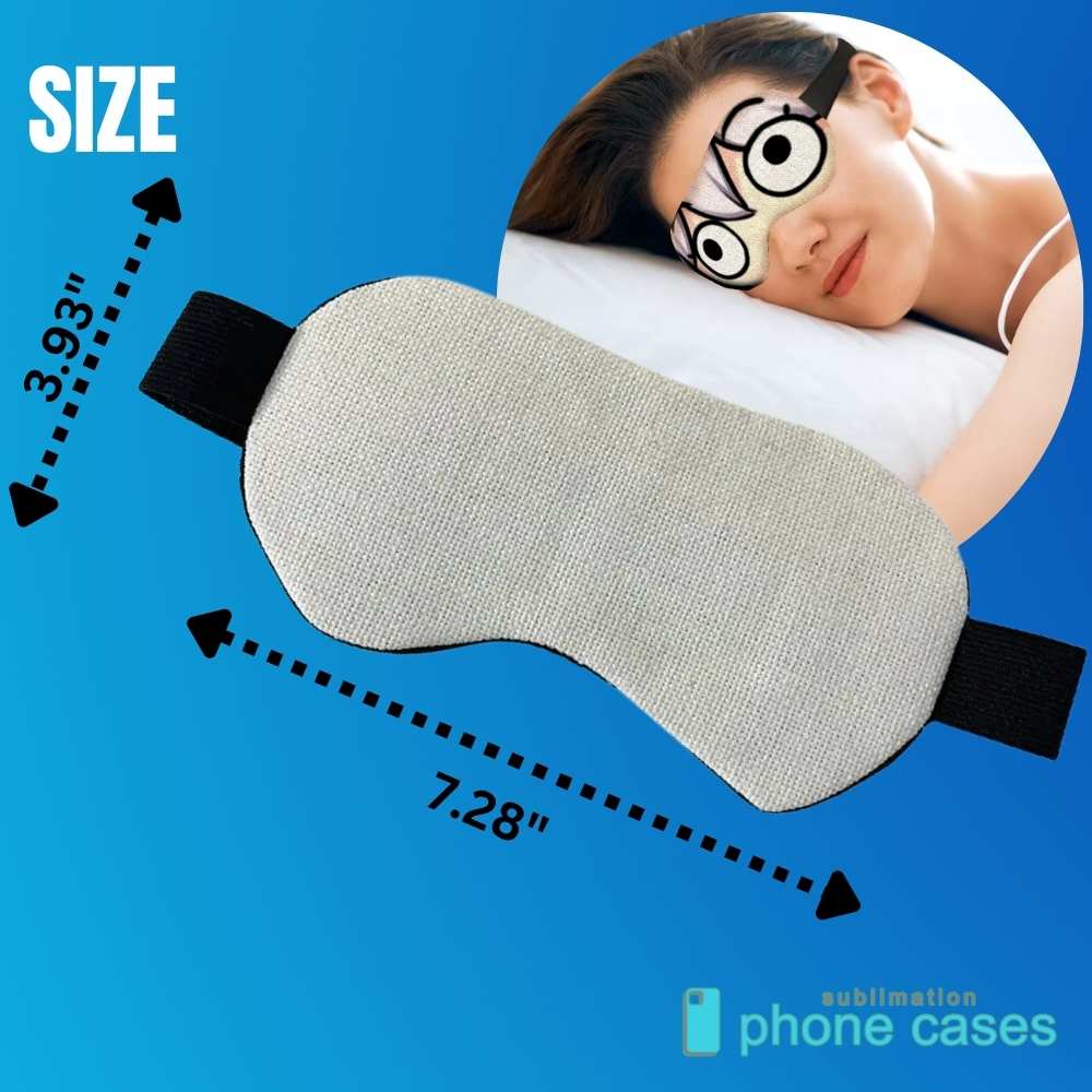 Sublimation Eye Masks Blank - SPC - Sublimation Phone Cases