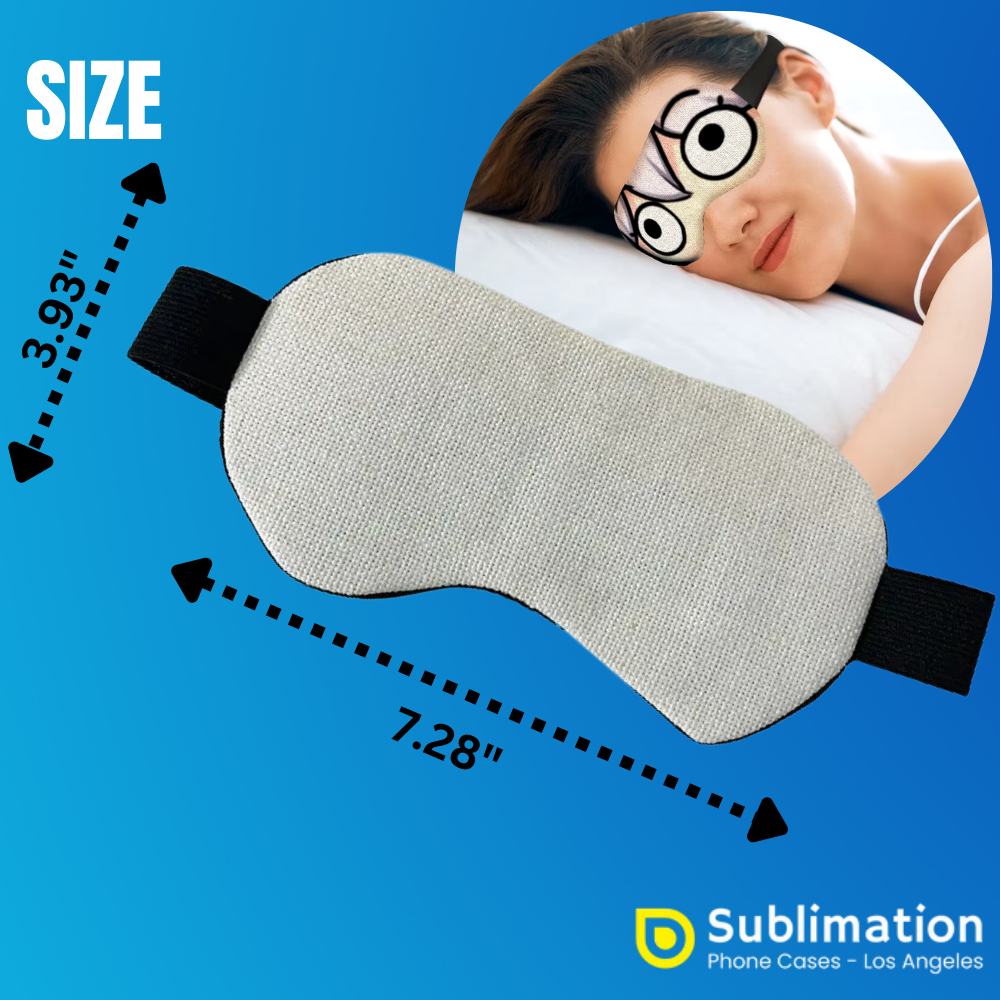 Sublimation Eye Masks Blank - SPC - Sublimation Phone Cases