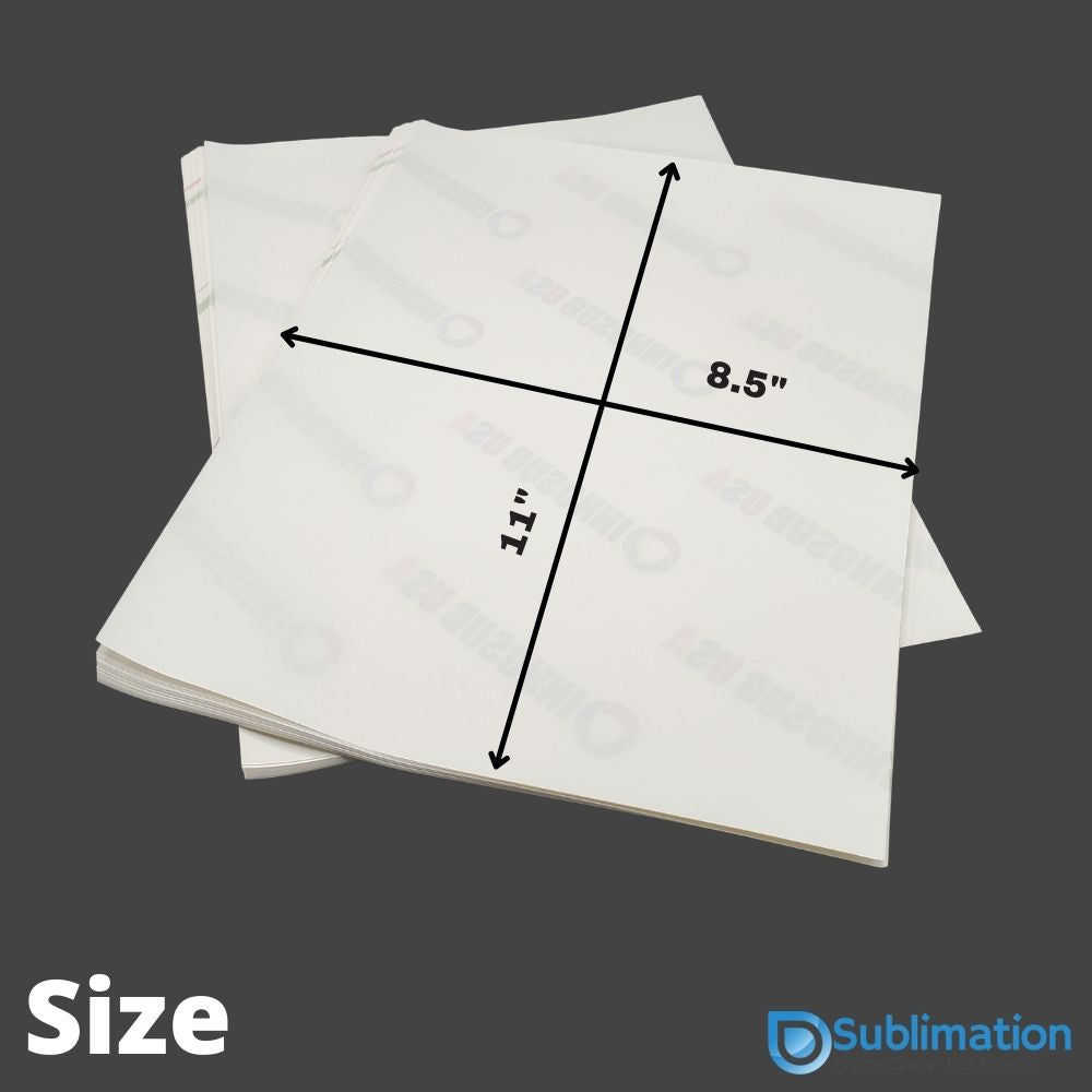 Sublimation INNOSUB Paper (8.5x11") For Epson / Sawgrass Printers (60 ...